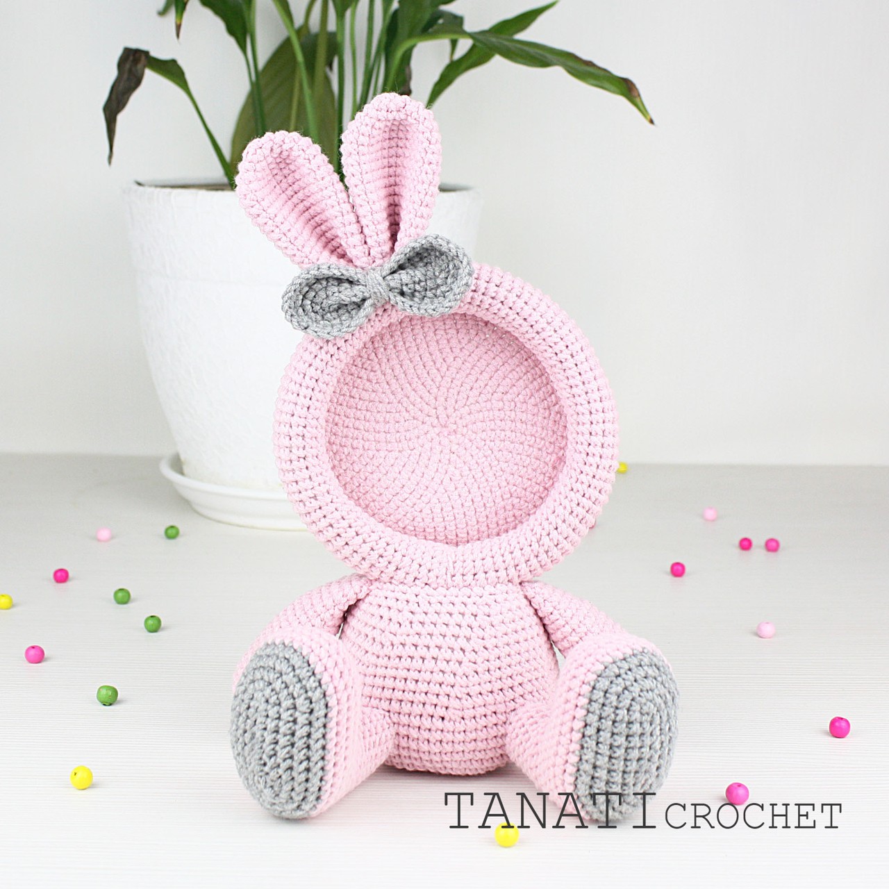 ⇒ Сrochet picture frame Rabbit ‣ 1000s to download ‣ Tanati Crochet