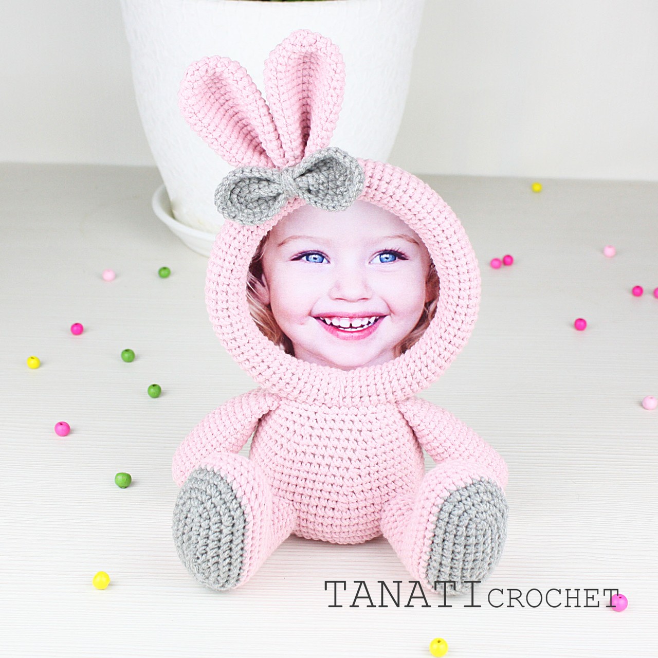 ⇒ Сrochet picture frame Rabbit ‣ 1000s to download ‣ Tanati Crochet