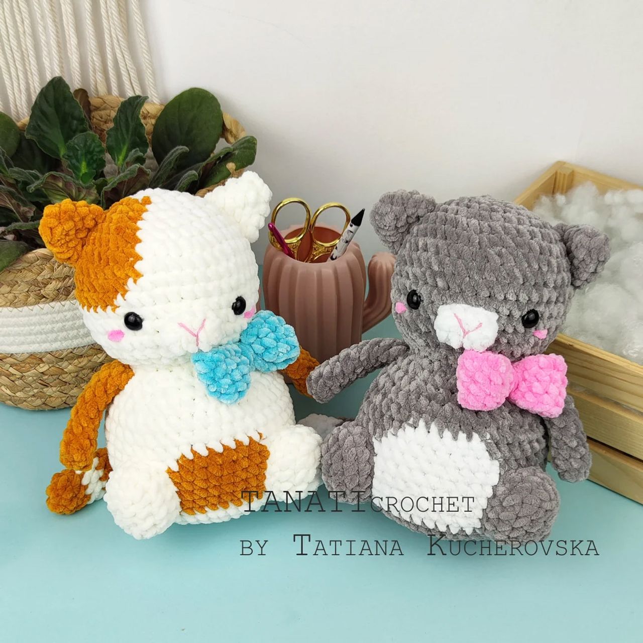 ⇒ Plush Little kitty/cat crochet pattern/amigurumi crochet pattern ...